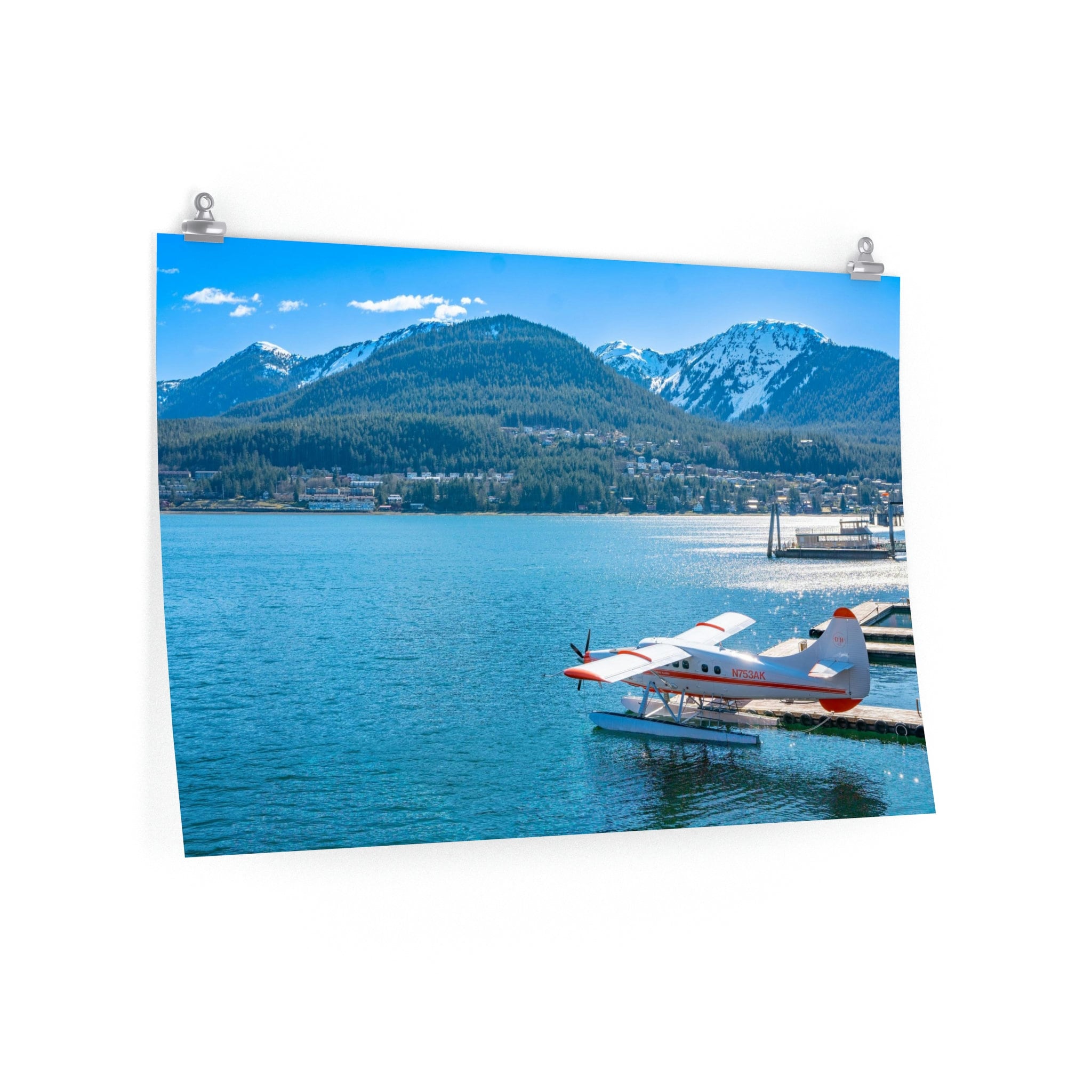 Alaska Seaplane Premium Matte Horizontal Poster - Etsy