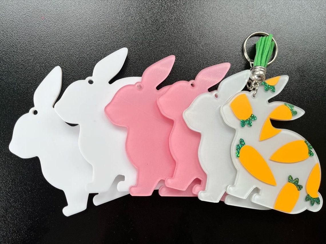 Easter Bunny Keychain, Kids Personalized Gifts for Easter, Named Keychain, Easter Gifts - Etsy