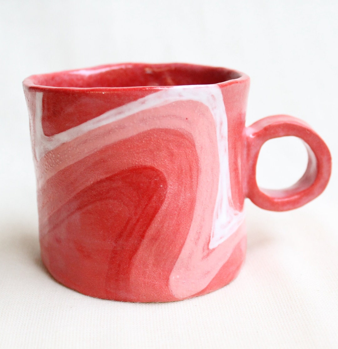 Wonky Swirly Handmade Ceramic Mug - Etsy