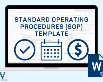 Standard Operating Procedure Project Management Business - Etsy