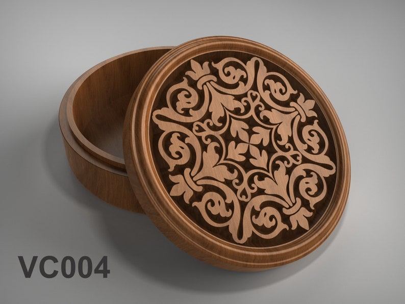 10 V-carve Jewelry Boxes Pack- Files for CNC and 3D Printer. - Etsy