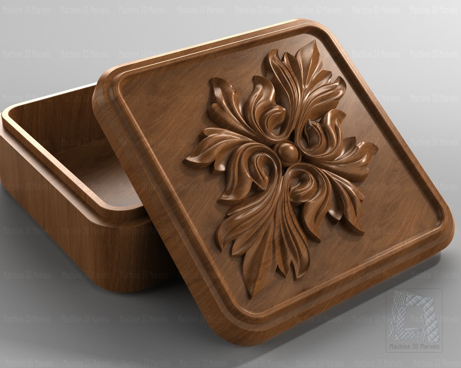 Jewelry Box Pack V1 - CNC Router and 3D Printer Files - Etsy