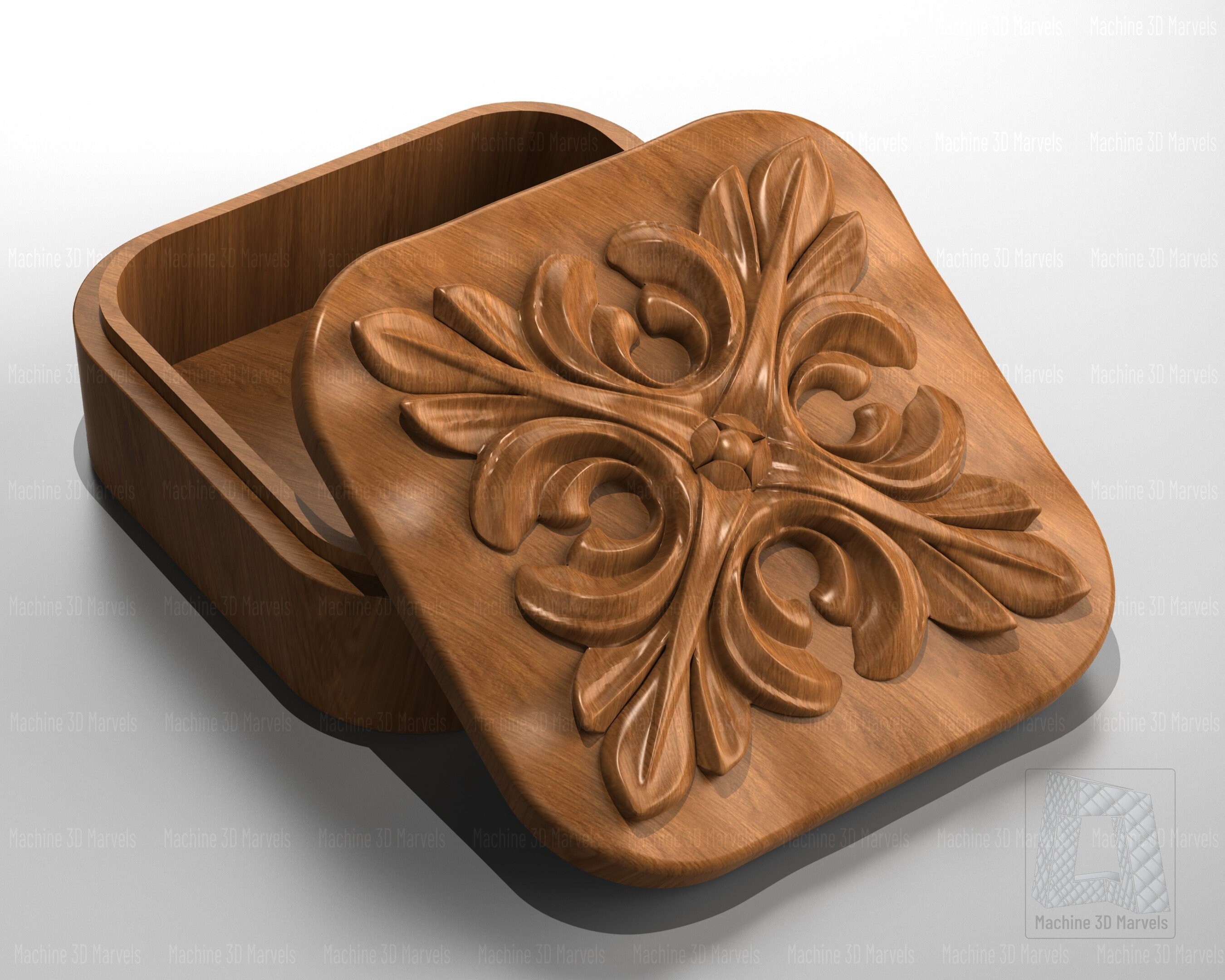 Jewelry Box Pack V1 CNC Router and 3D Printer Files - Etsy