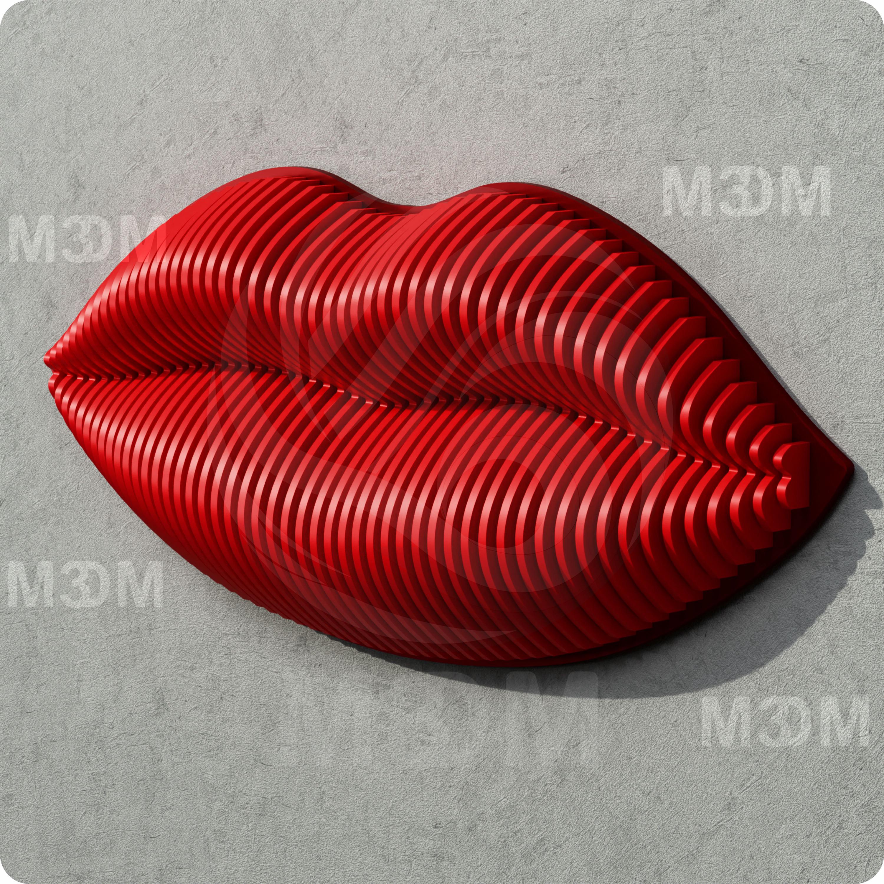 Parametric Wall Art | LIP Design Digital Files for CNC Router and Laser ...
