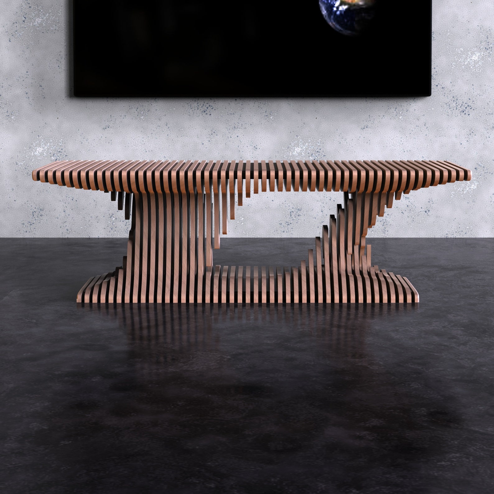 Parametric Style Bench-psb-001| CNC Files for Cutting | Parametric Furniture| Benches for ...