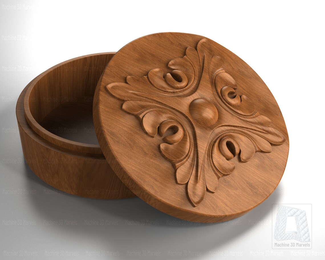 Jewelry Box Pack V1 CNC Router and 3D Printer Files - Etsy