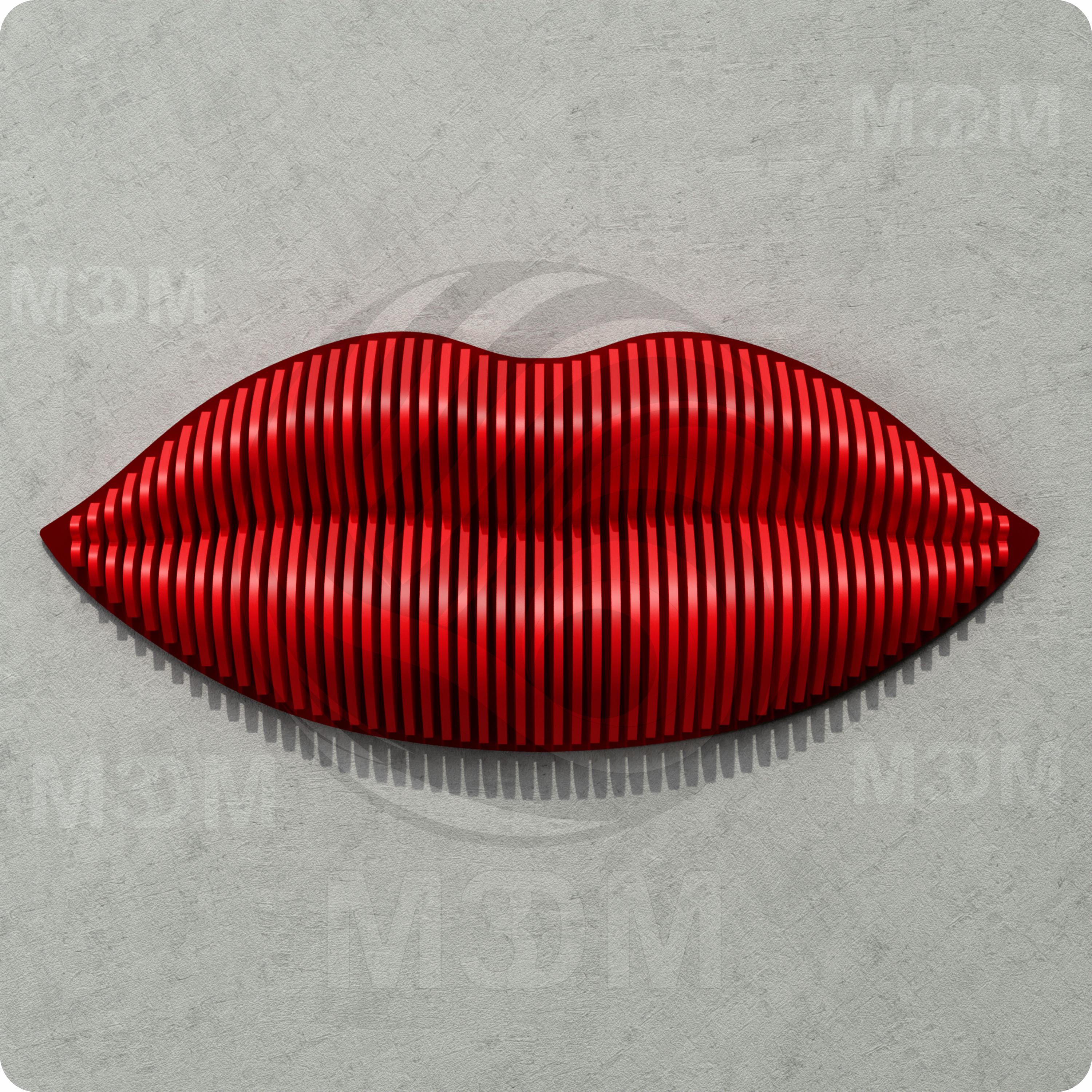 Parametric Wall Art | LIP Design Digital Files for CNC Router and Laser ...