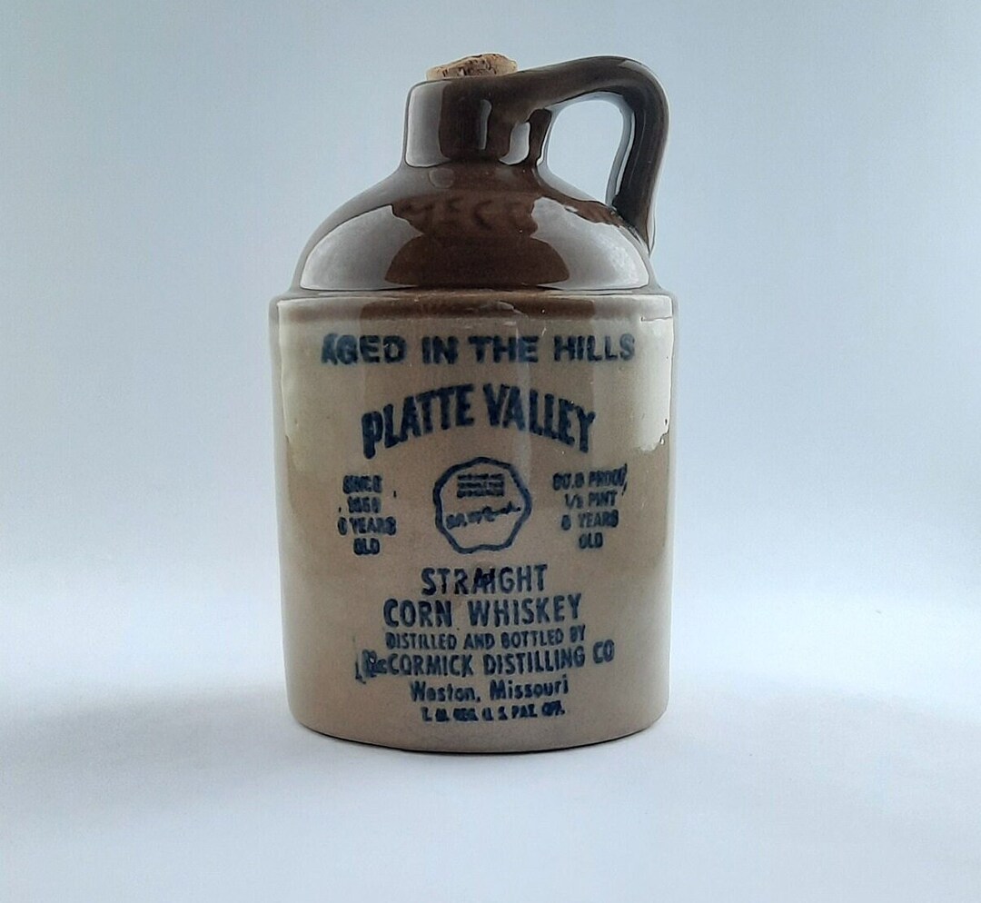 Mccormick Distilling Co Straight Corn Whiskey Half Pint Crock Jug, 1977 ...