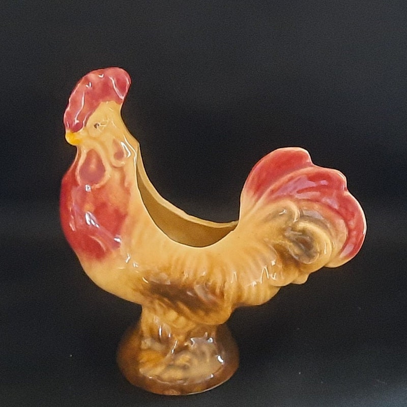 Rooster Planter - Etsy