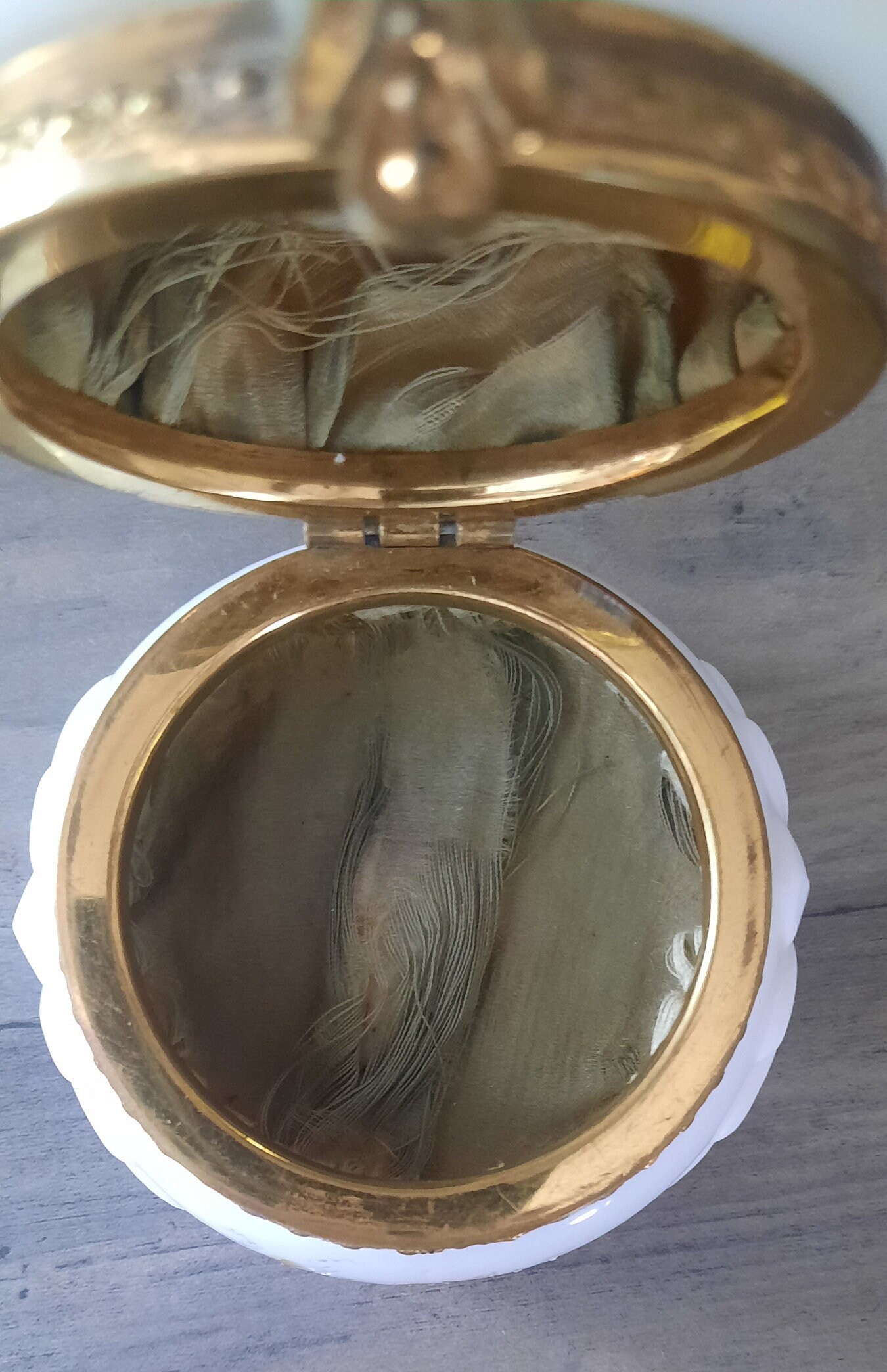 C.F. Monroe Wave Crest Hinged Jewel Box Opal Ware Dresser Box - Etsy