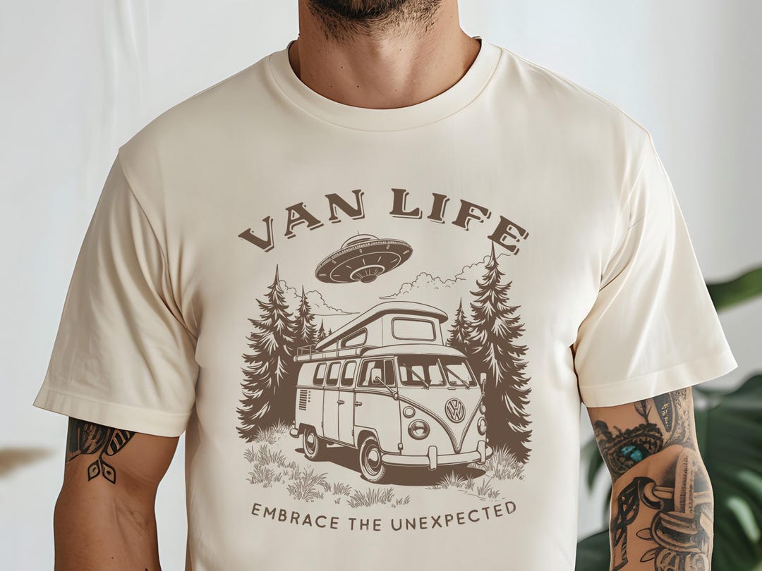 Funny UFO Van Life Shirt, Sprinter Van T-shirt, Van Lifer Gift for ...