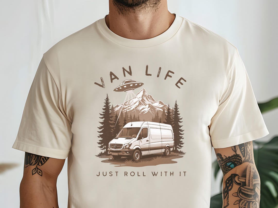 Funny UFO Van Life Shirt, Sprinter Van Gift, Van Lifer Gift for Nomads ...