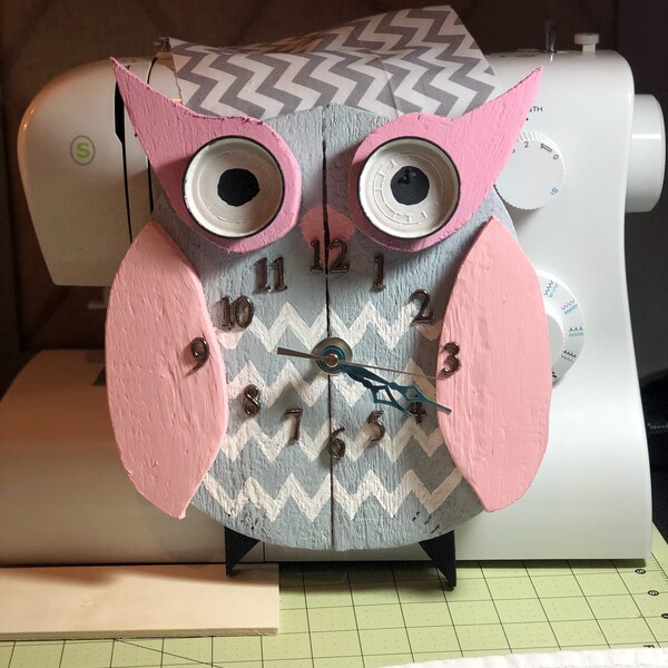Owl Clock - Etsy