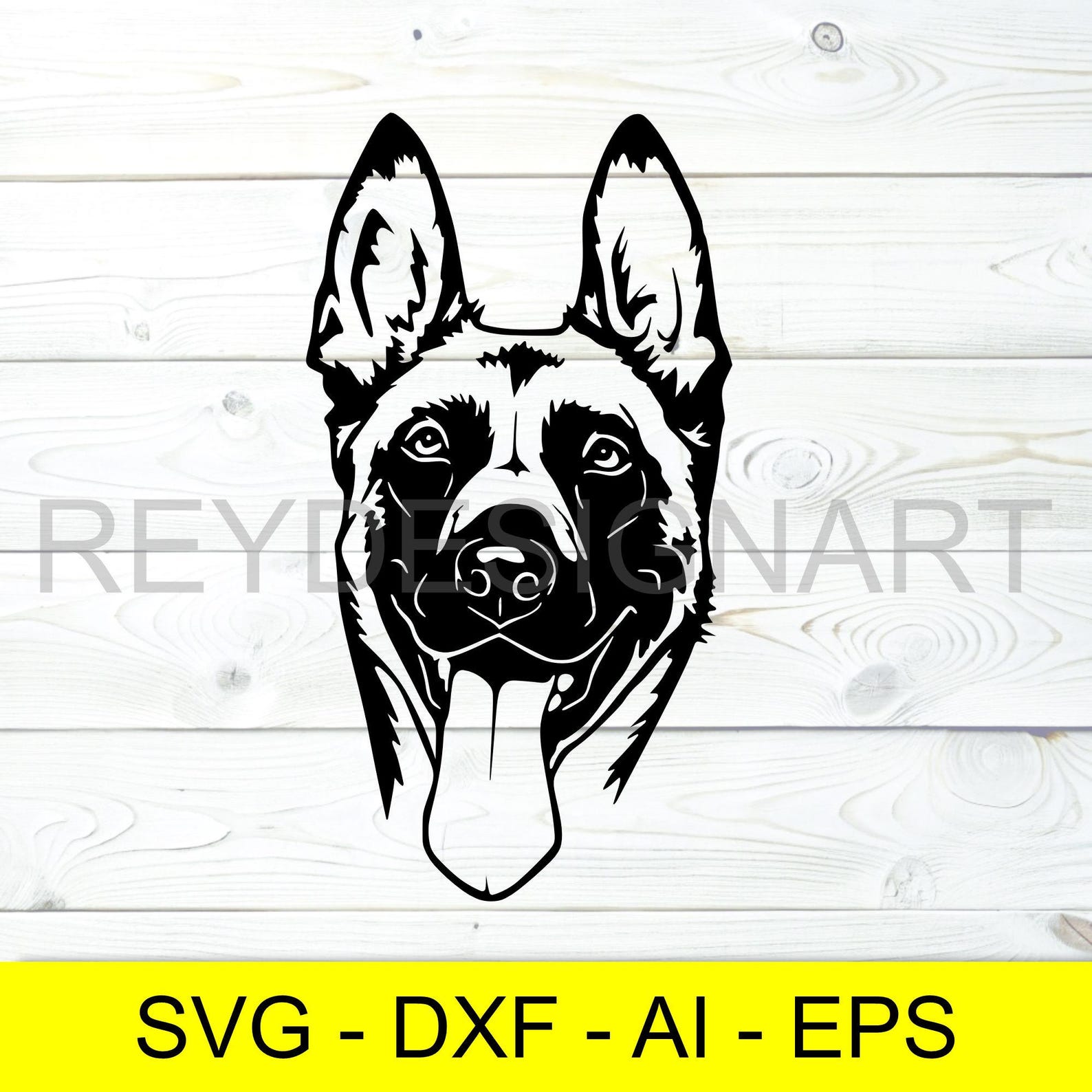 Belgian Malinois SVG – Dog Breed Vector Graphic (digital Download) - Etsy