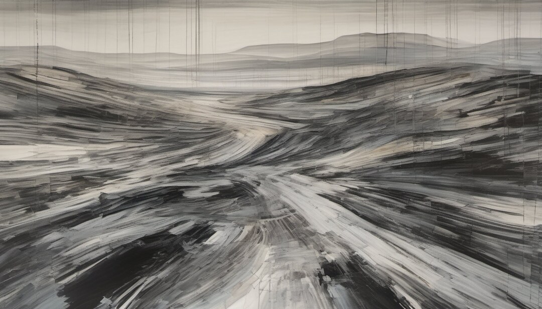 04 Team W 32 Abstract Landscape Fine Art Avantgarde Landscape Format ...