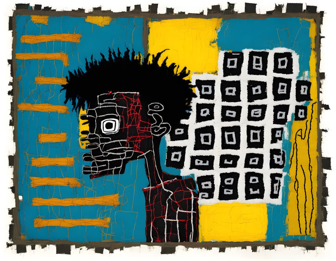 Neon Expressionism No. 54 Pop Art Portrait up to 150 X 100 Cm Canvas ...