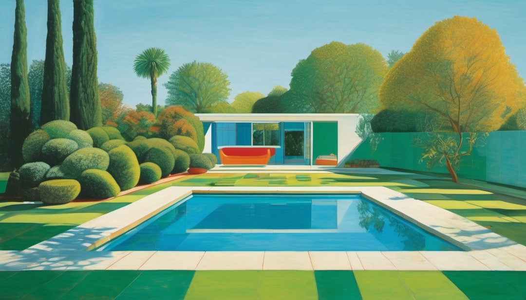 Swimming Outdoor Pool 01 Bauhaus/architecture/still Life Colorful up to ...