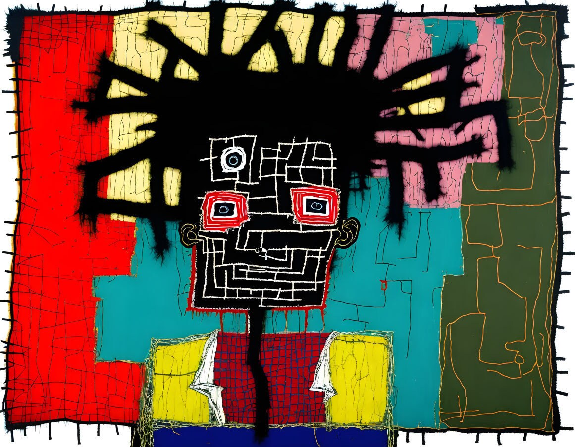 Neon Expressionism No. 55 Pop Art Portrait up to 150 X 100 Cm Canvas ...