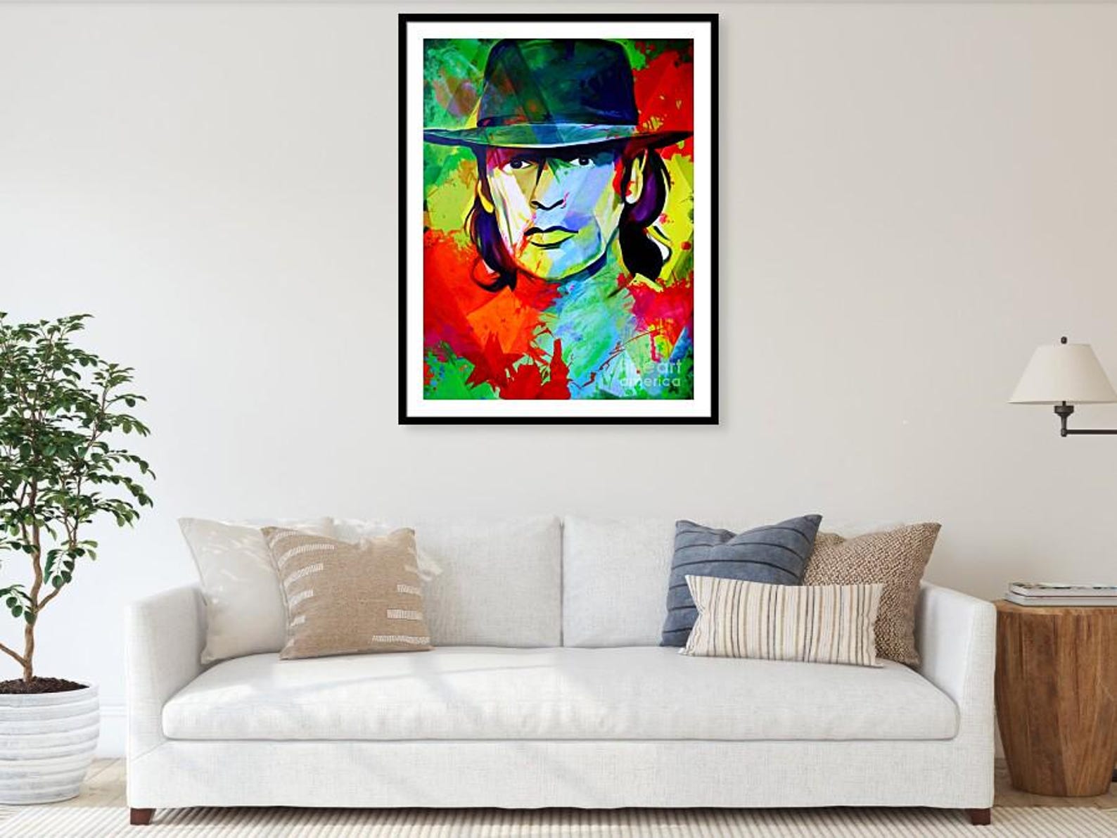 Homage Udo Lindenberg the Cool Sock up to 150x200 Acrylic Glass/canvas ...