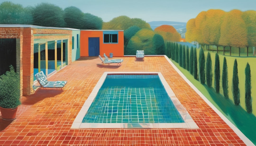 Swimming Outdoor Pool 02 Bauhaus/architecture/still Life Colorful up to ...