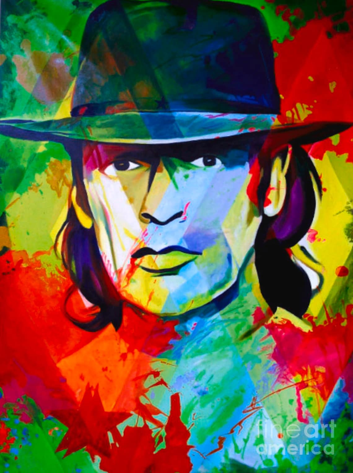 Homage Udo Lindenberg the Cool Sock up to 150x200 Acrylic Glass/canvas ...
