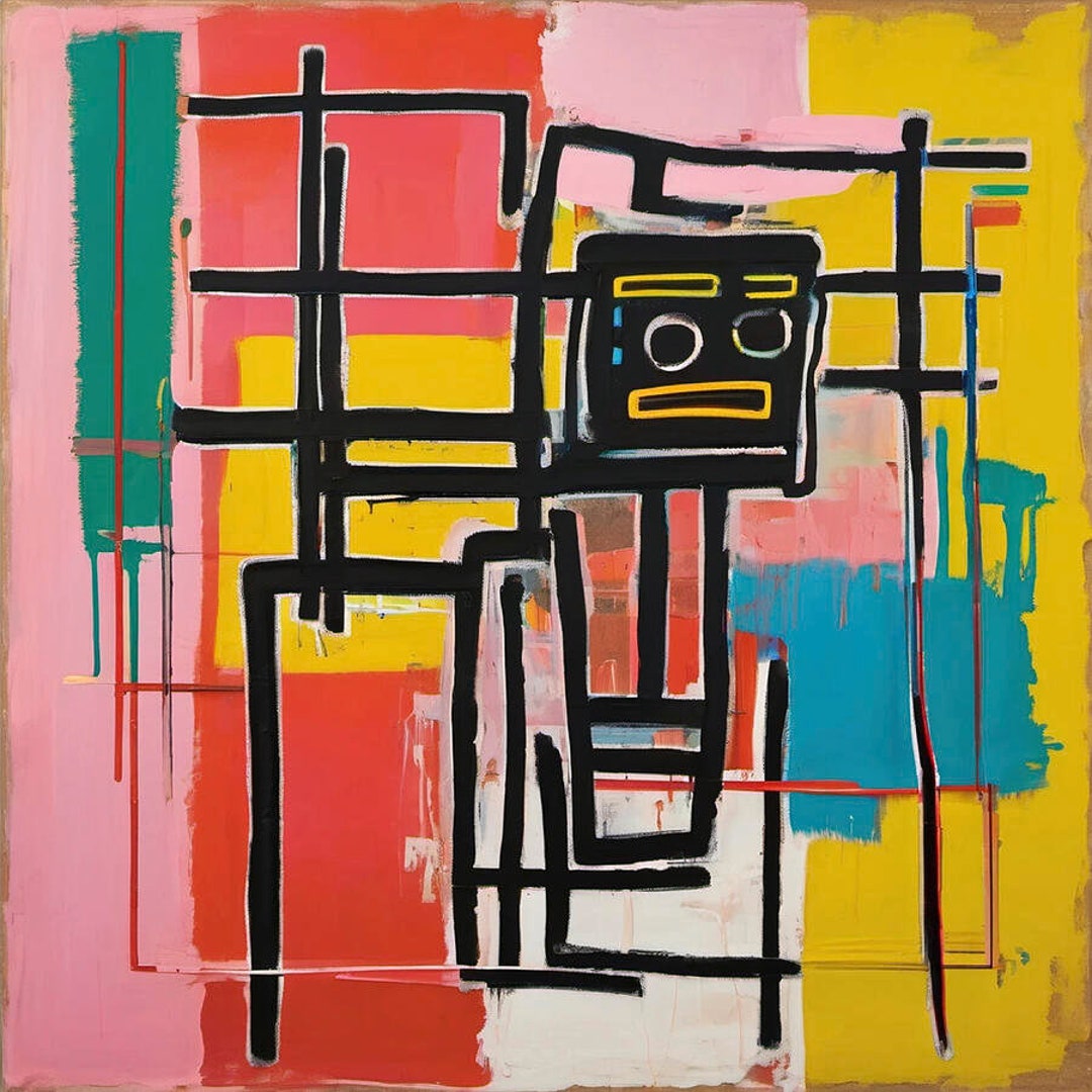 06 Neon Expressionism by ABC Artist Graffiti Pop Art Neon Expressionism ...