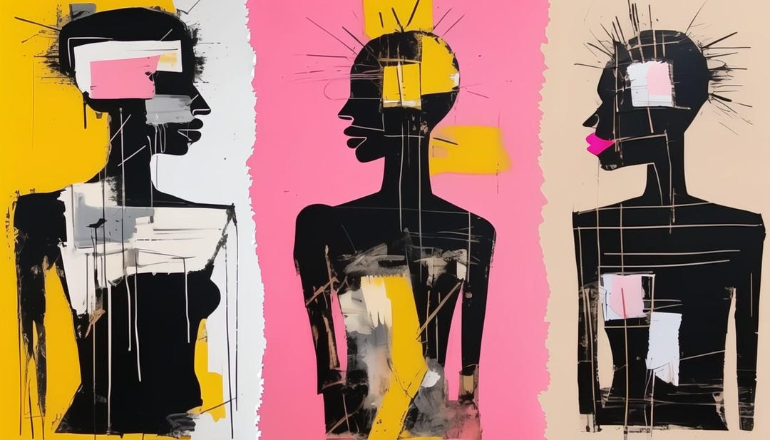 Neo-expressionism Figurative Art by ABC Artist 160 X 120 Cm Gallery ...