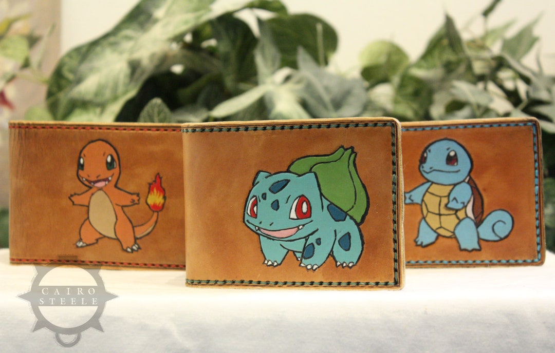Pokemon Leather Wallets - Etsy