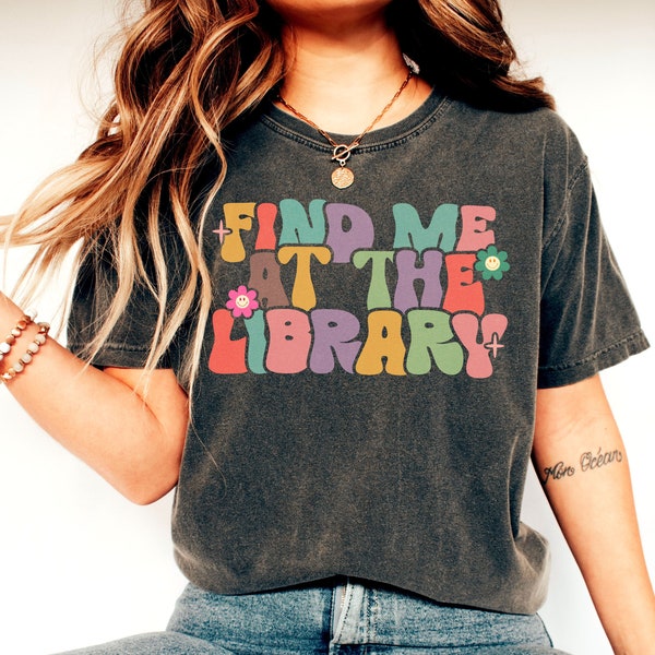 Library Shirt - Etsy