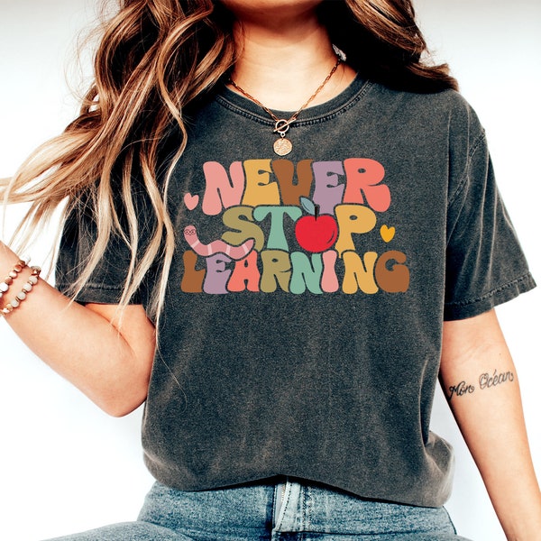Never Stop Learning - Etsy
