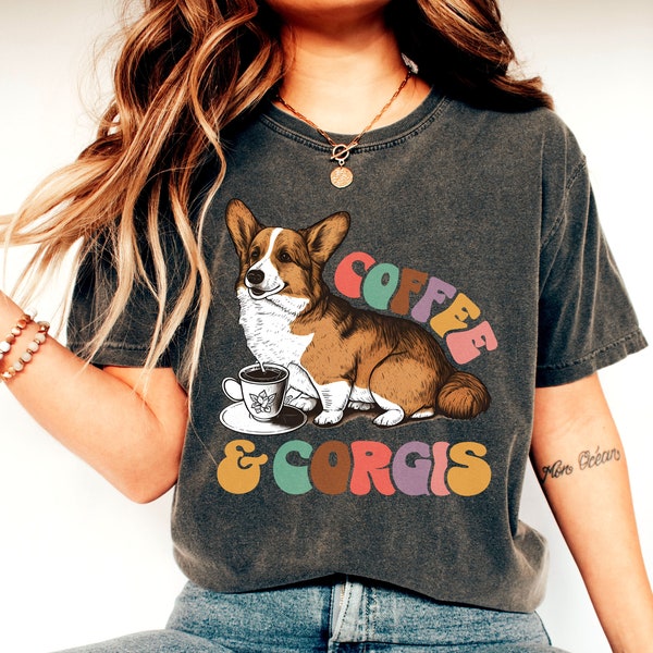 Corgi Shirt - Etsy