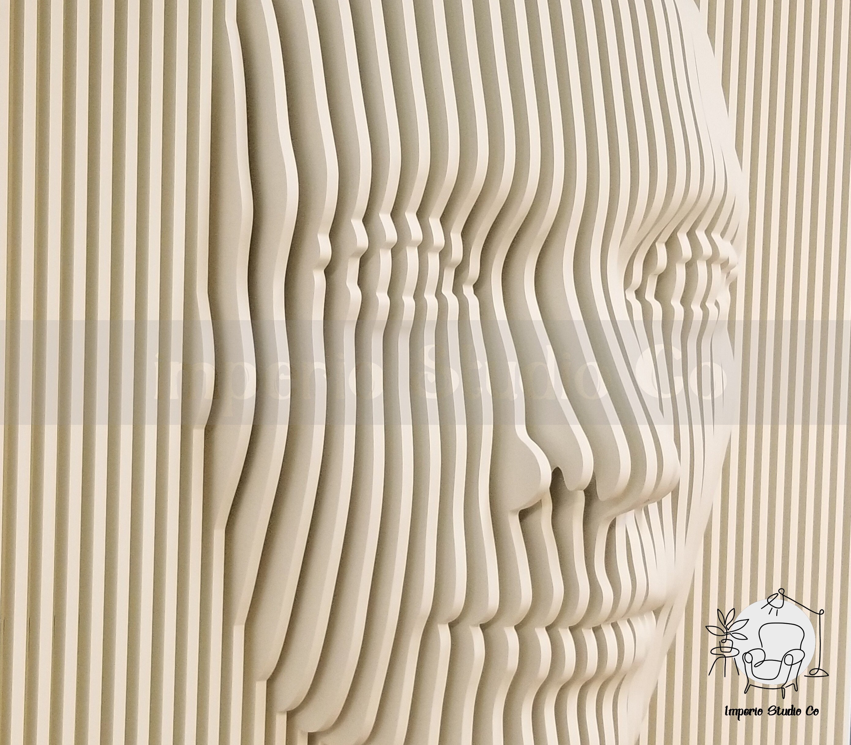 Classic Parametric Face, Human Face, New Design, 3D Wood Wall Decor Art ...