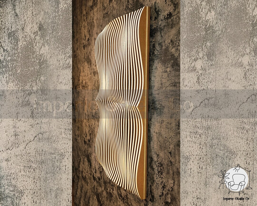 Parametric Tiles, Wall Panels, Wood Wall Décor, for Living Room or ...