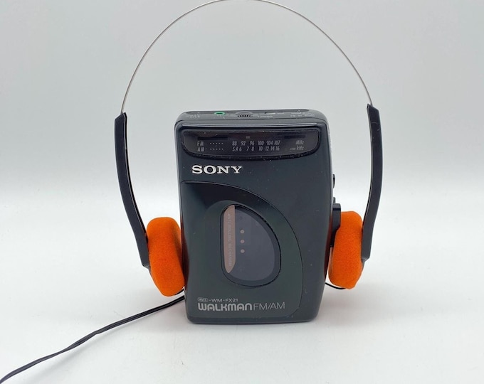 Vintage Sony Walkman WM-FX21 Portable AM/FM Cassette Player | Retro ...