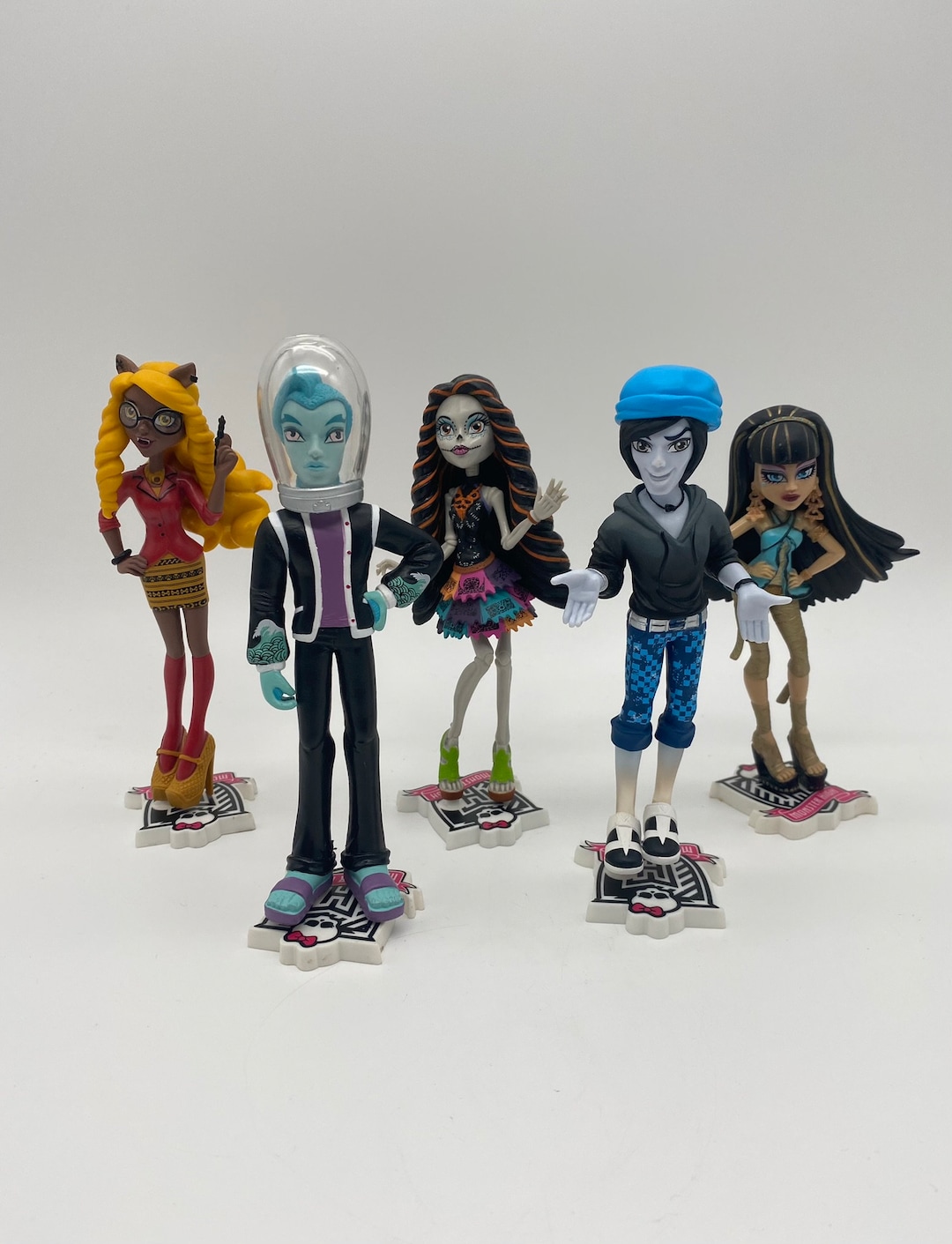 Set of 5 Monster High Figures Monster High Collection RBA - Etsy