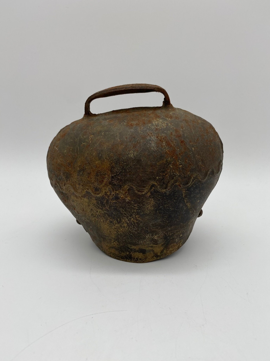 Antique Large Cow Bell Vintage Brass Cow Bell - Etsy