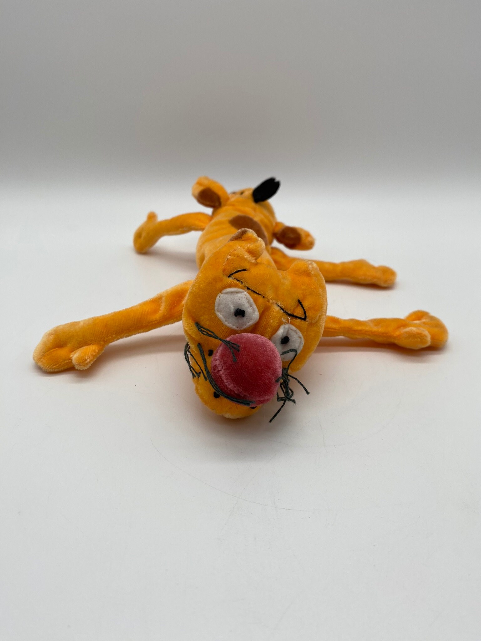 Vintage Cat Dog Stuffed Animal Plush Nickelodeon Cat-dog Plush Doll 11 ...