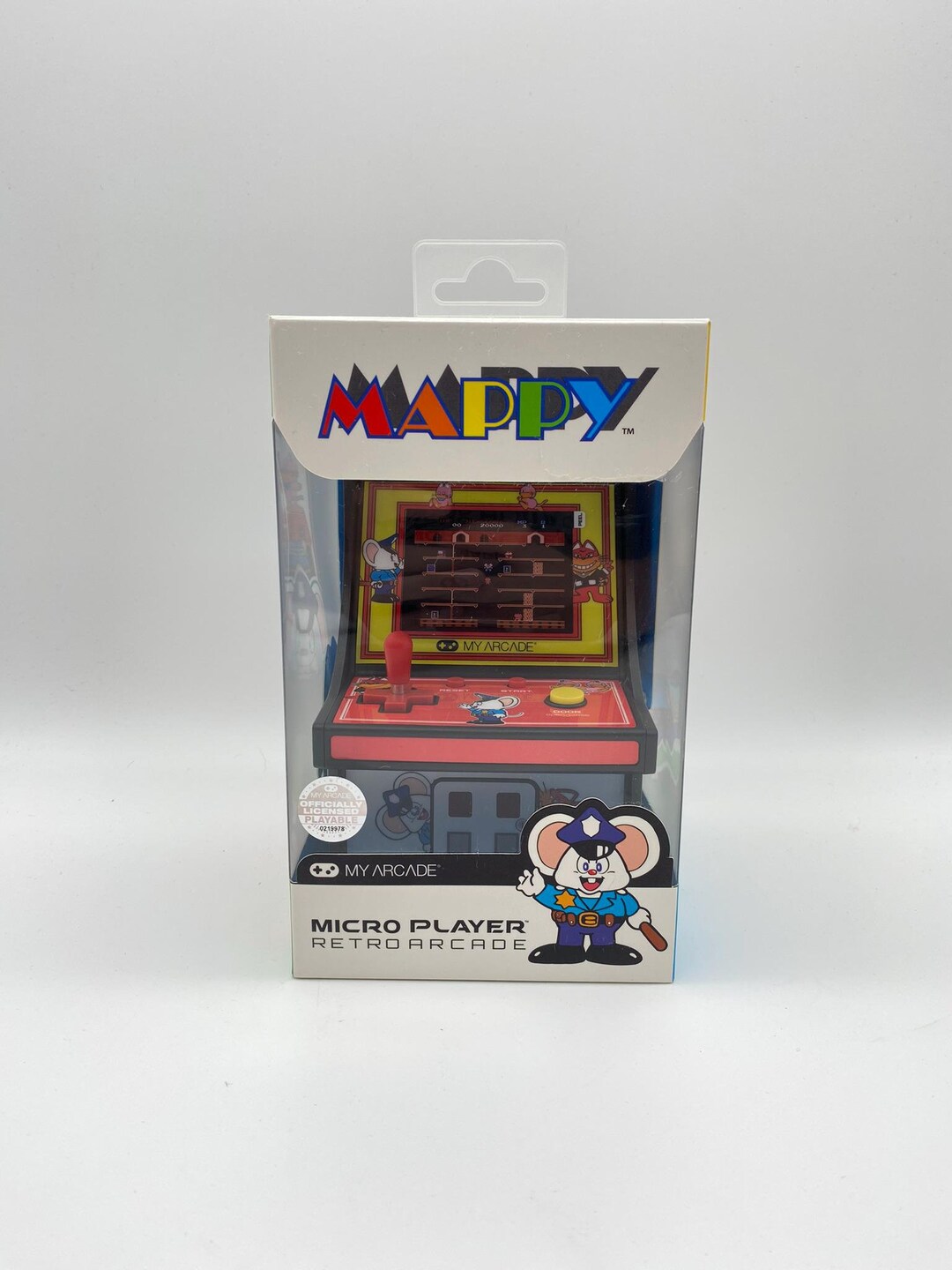 MAPPY 6 Inch Collectible Retro Mini Arcade Unused in Original Box Micro ...