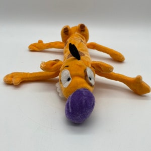 Vintage Cat Dog Stuffed Animal Plush Nickelodeon Cat-dog Plush Doll 11 ...