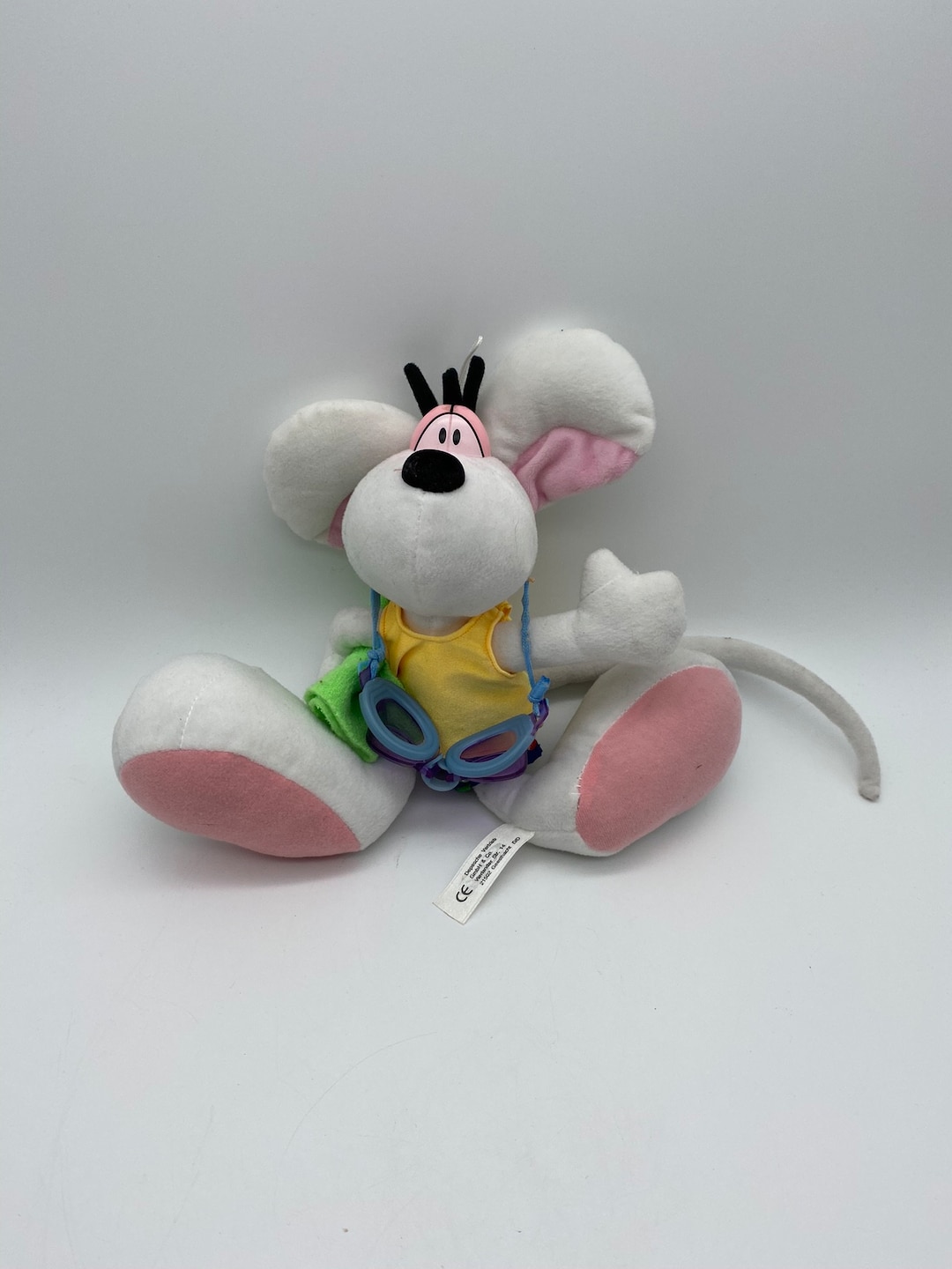 Diddl Vintage Plush Diddl With Swimming Pool Outfit Swimming Trunks ...