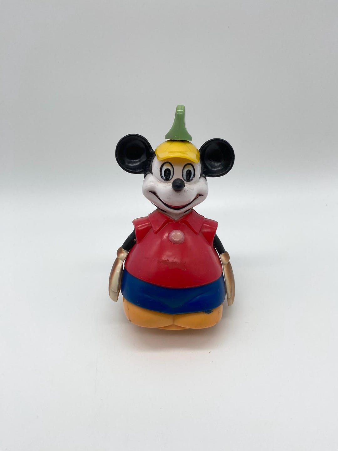 Vintage Mickey Mouse Spinning Top Toy From 1976 Walt Disney Turning Top ...