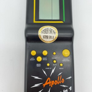 Vintage Apollo 12 in 1 Brick Game Handheld Game Retro Tetris Handheld ...