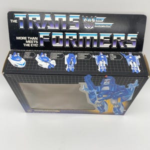 Transformers G1 Decepticon Scourge in Original Box 1985 Hasbro ...