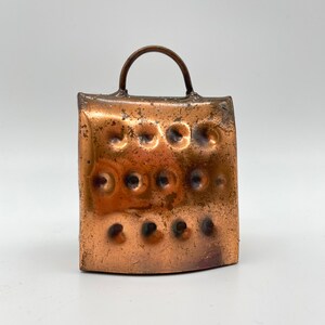 Vintage Cow Bell | Vintage Bell With Image of Two Deer in the Forest ...