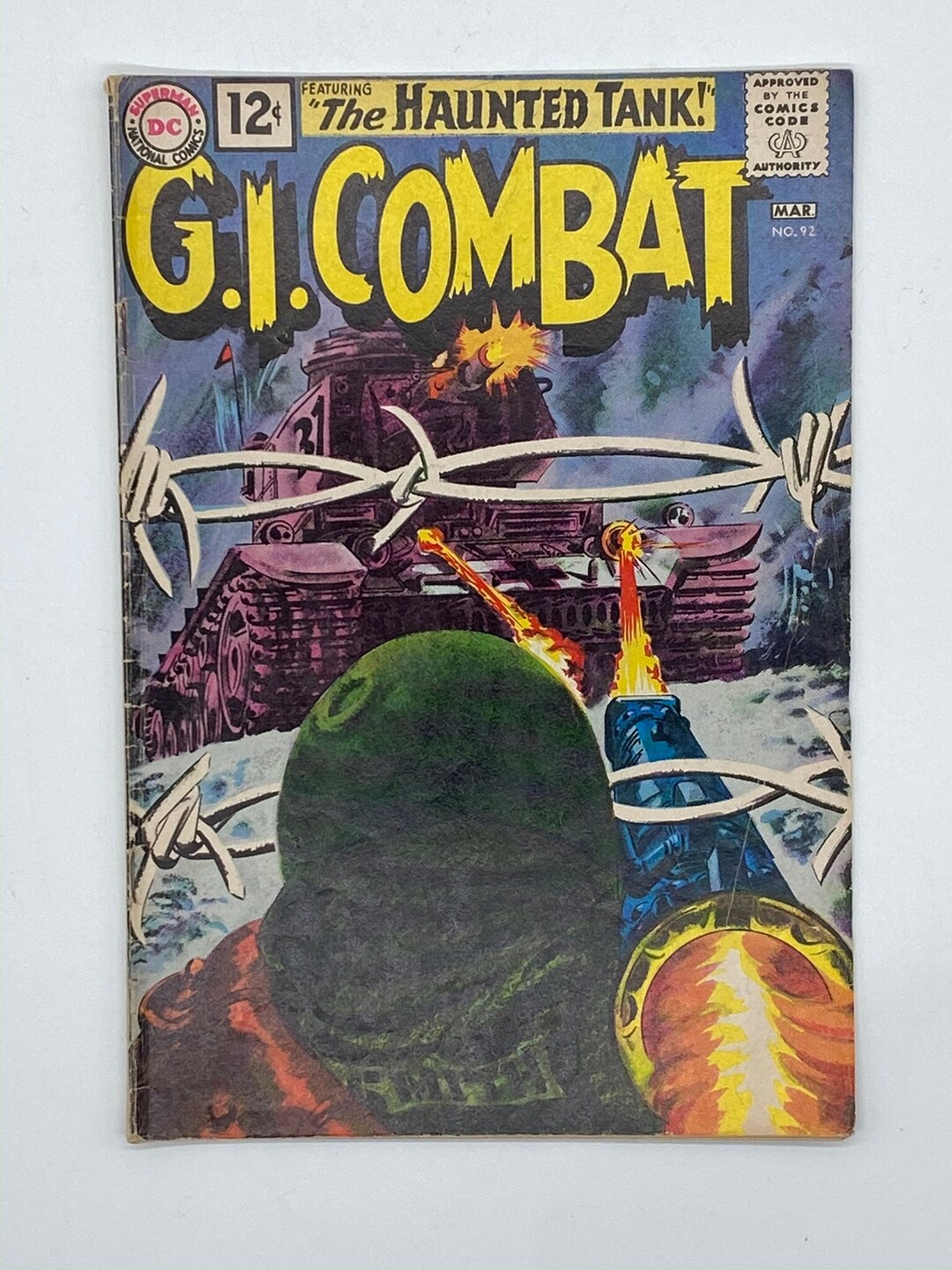 G.I. Combat No. 92 Silver Age War Comic DC Comics: GI - Etsy
