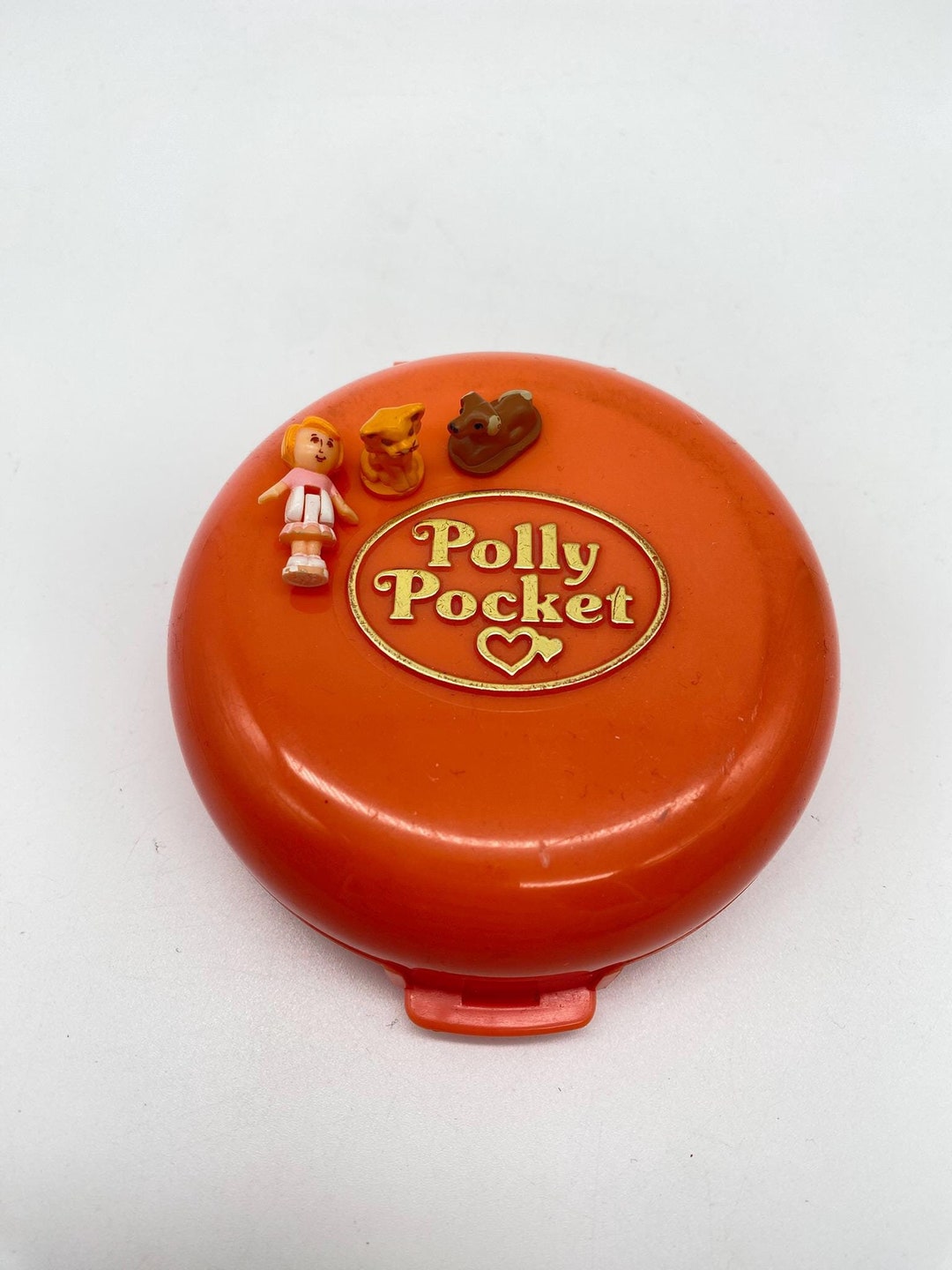 Vintage 1989 Polly Pocket Buttons’ Animal Hospital | 100% Complete Vet ...