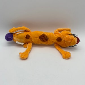 Vintage Cat Dog Stuffed Animal Plush Nickelodeon Cat-dog Plush Doll 11 ...