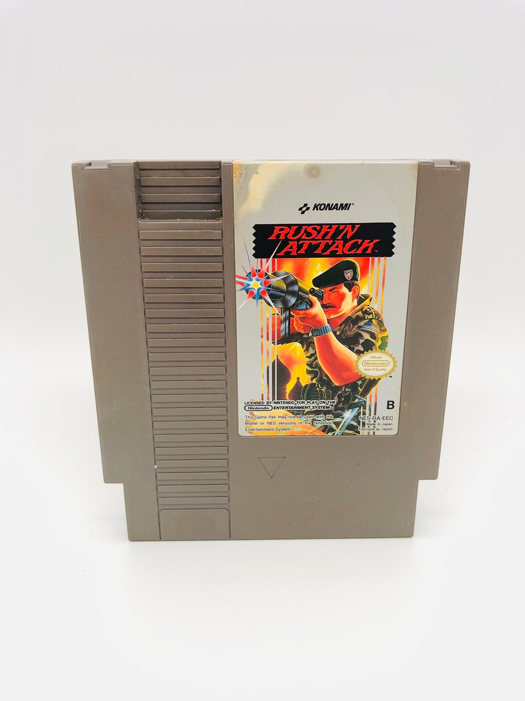 Rush 'N Attack 1985 Nintendo NES Video Game Authentic - Etsy