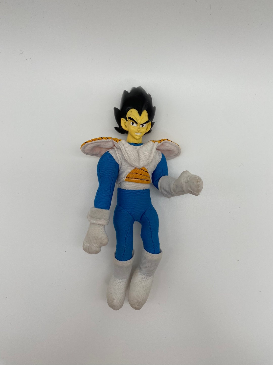 Vegeta Dragonball Poseable Bendy Plush Doll Vintage Dragon Ball Z Anime ...