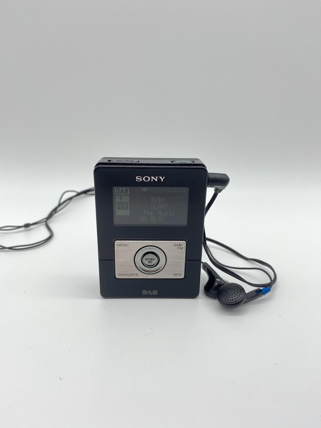 Y2K Vintage Sony XDR-M1 Walkman DAB / FM Personal Digital Radio Black ...